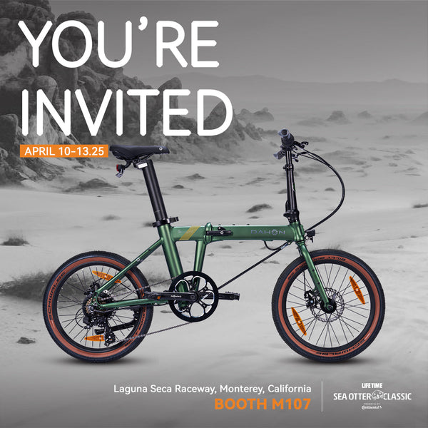 DAHON-V Tech & New Models at 2025 Sea Otter Classic – DAHON BIKE